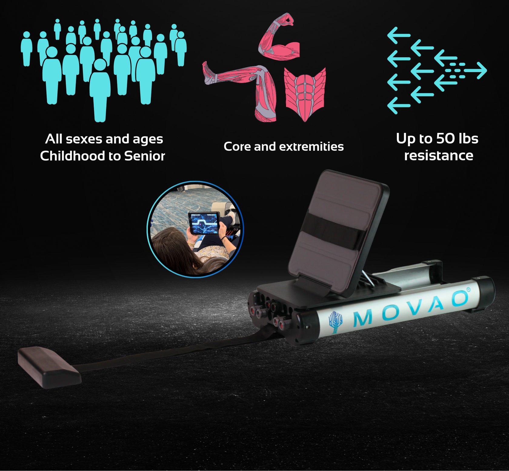 The MOVAO Leg Press: Powerful Home Gym Leg Exercise Machine